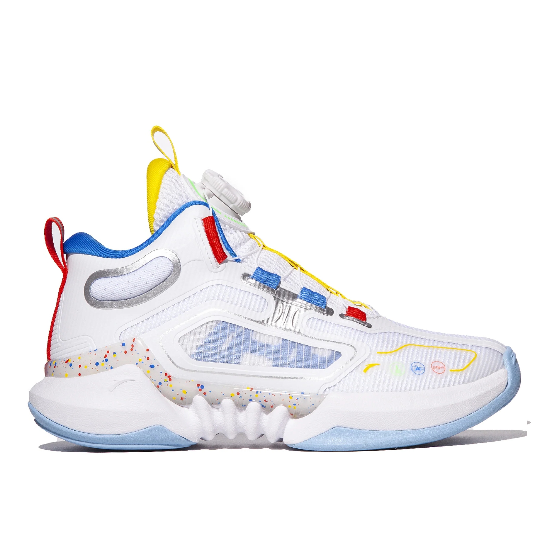 Баскетбольные кроссовки ANTA Shark Teeth | W312331103-4